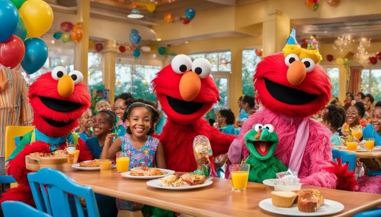 Experience Magical Moments: Dine With Elmo Friends Sesame Place