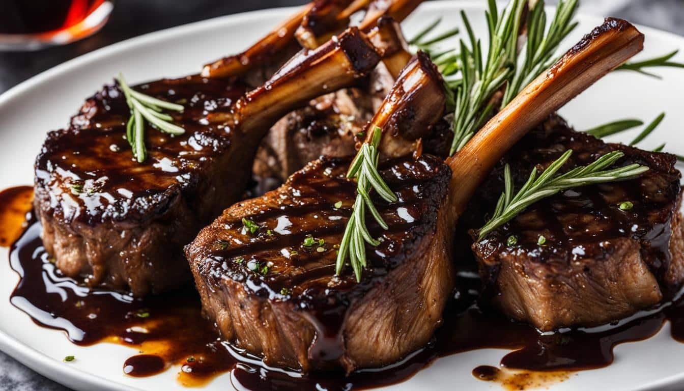 Savor The Flavor: Balsamic Glazed Lamb Chops Recipe
