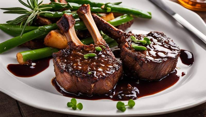 Savor The Flavor: Balsamic Glazed Lamb Chops Recipe