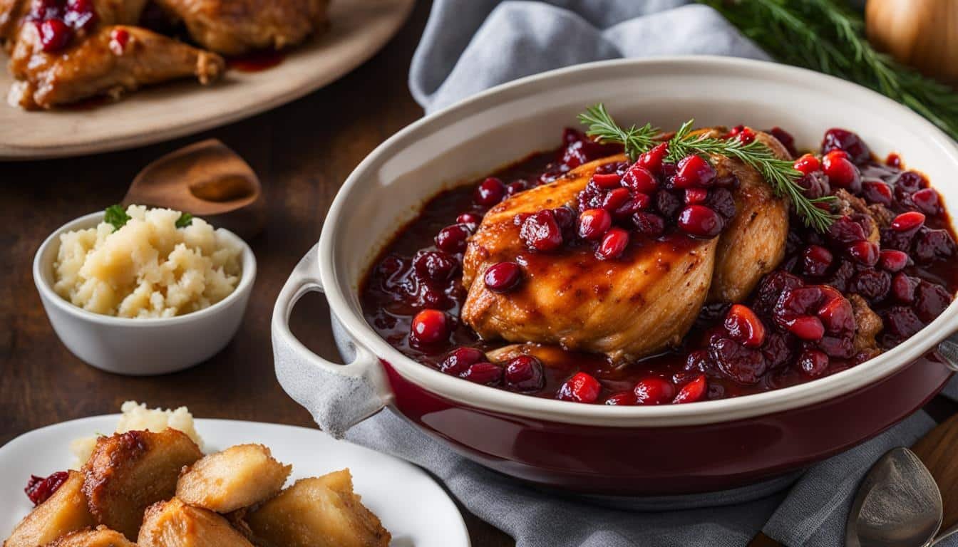 Savor The Flavor With Our Crockpot Cranberry Chicken Recipe!