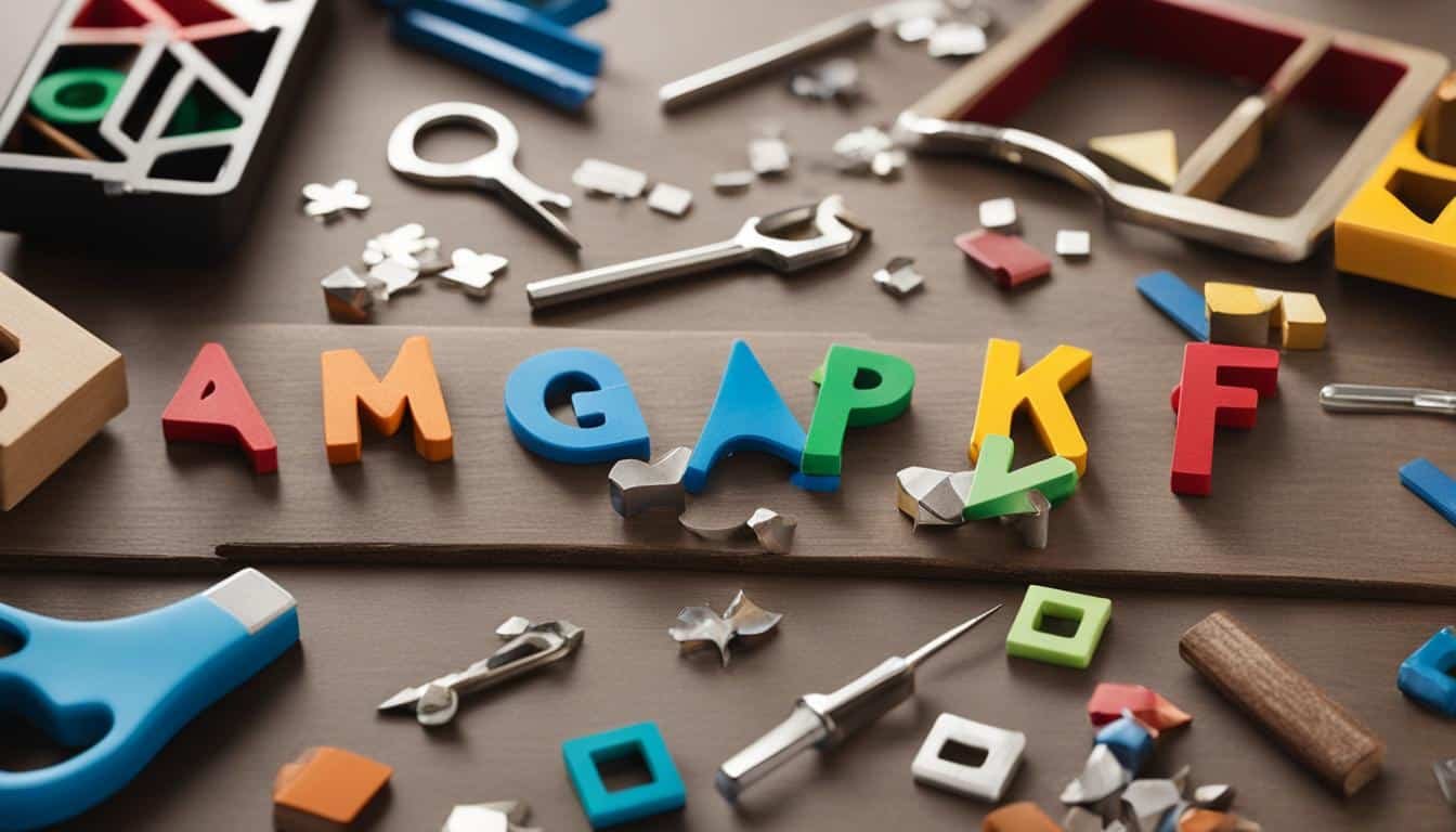 Create Fun With DIY Metallic Alphabet Magnets - Discover How!
