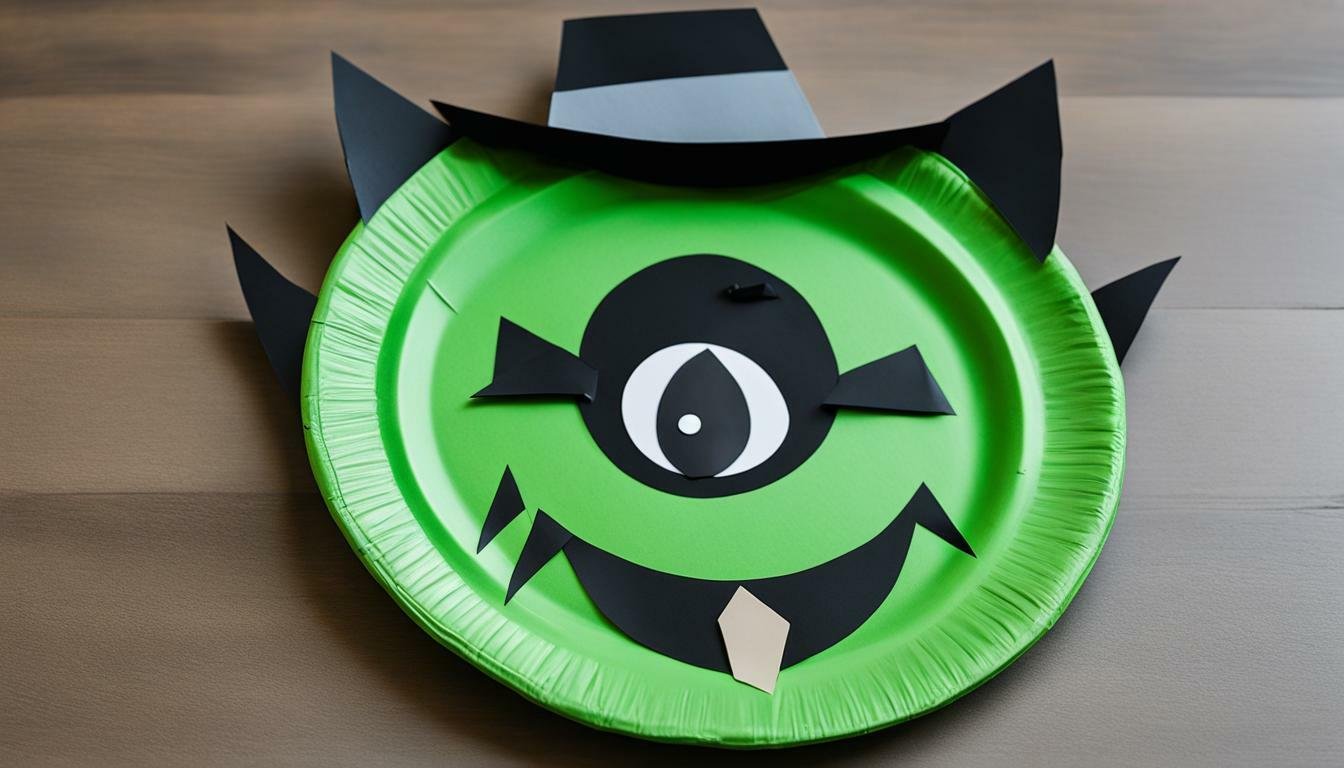 Spooktacular Frankenstein Paper Plate Craft You'll Love