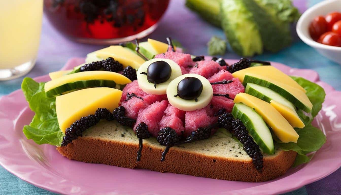 Unravel The Fun: Making A Girly Spider Sandwich At Home