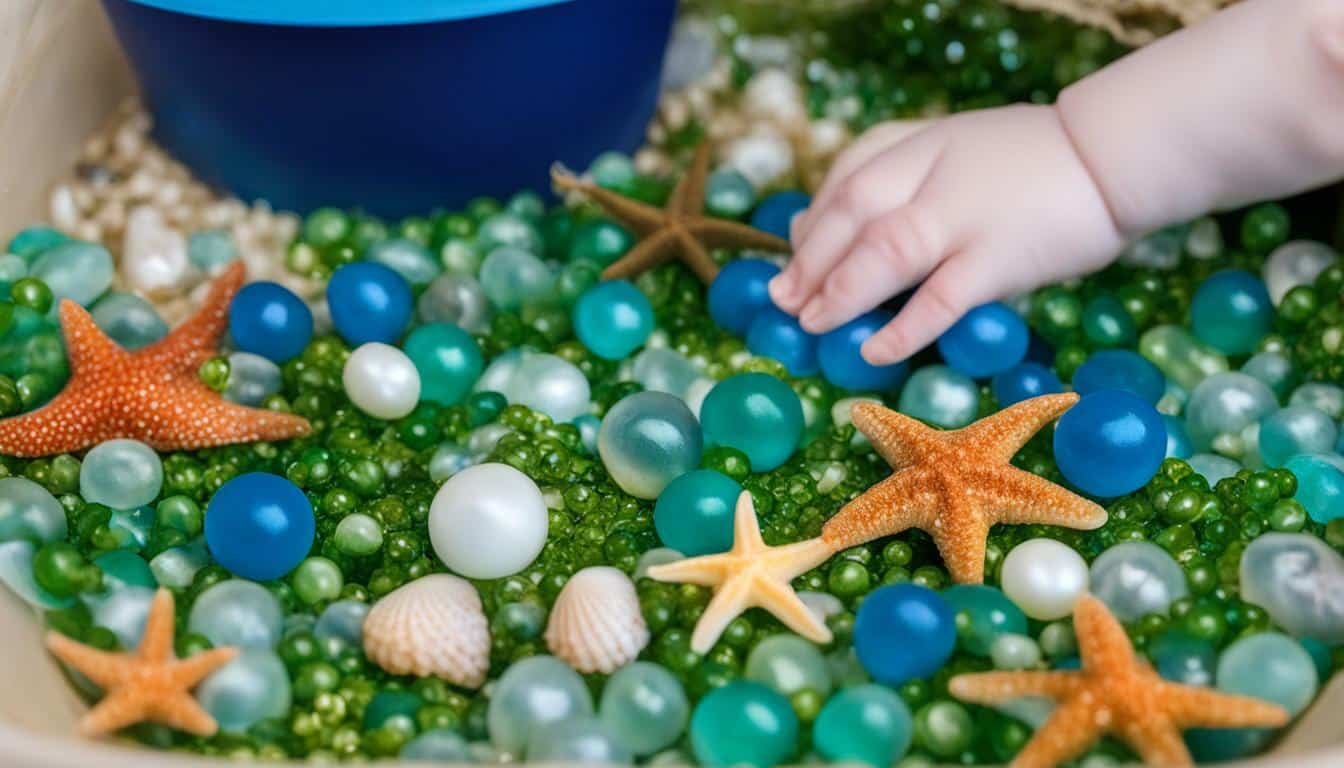 Create Magical Fun With A Mermaid Sensory Bin At Home