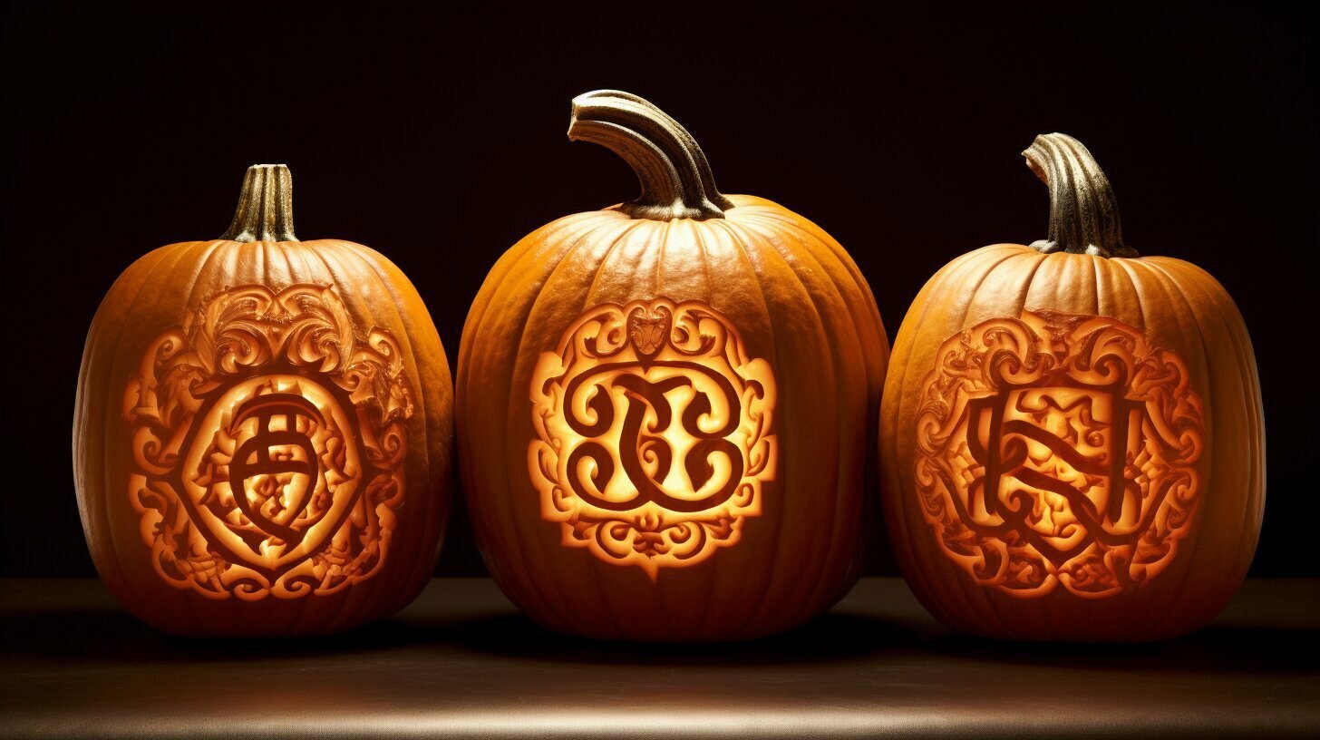 Personalize Your Fall Decor With Monogram Pumpkins