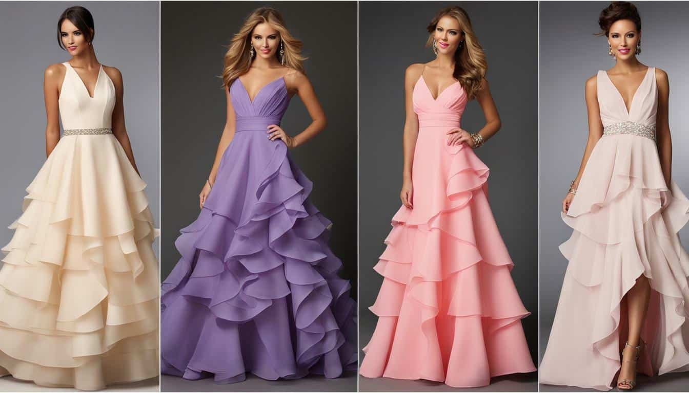 Experience Elegance In Amiclubwear Ruffle Party Dress!