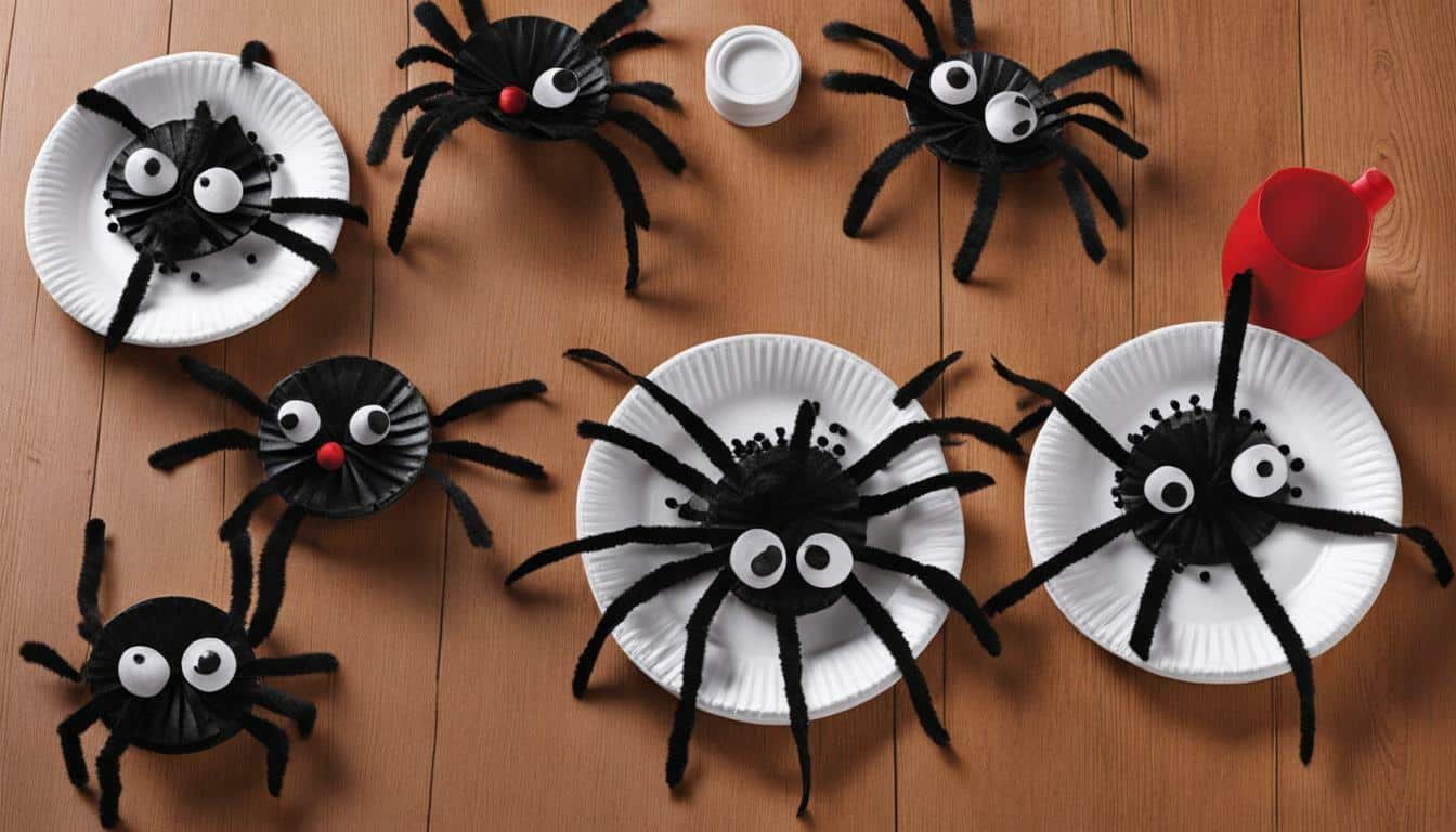 Easy Spider Paper Plate Craft For Kids To Love!