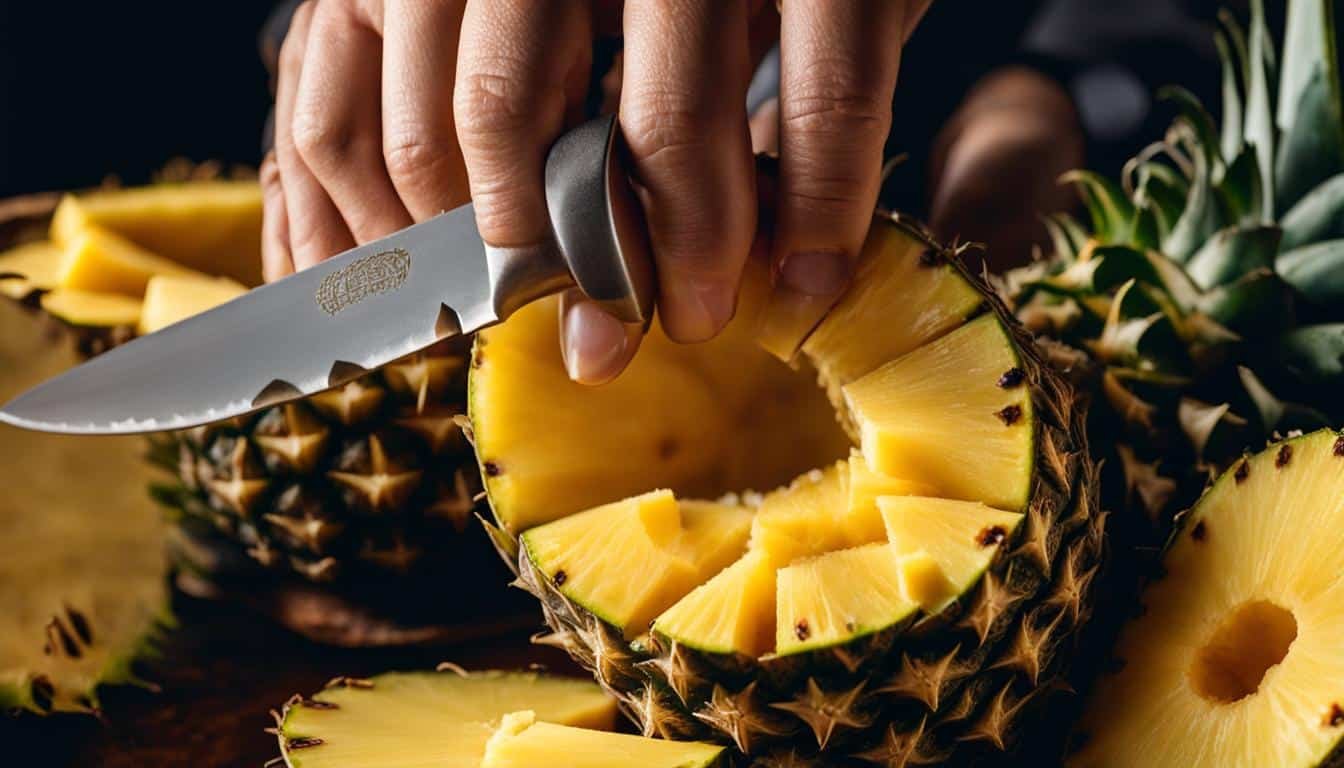Master The Art: Kitchen Tip Slicing A Deliciousness Pineapple