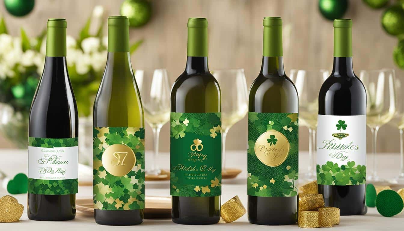 Enjoy StPatricks Green Wine With Our Free Printable!