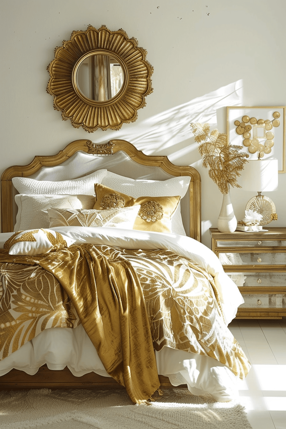 29 Boho Bedroom With Gold Accents Ideas - Courtneys World