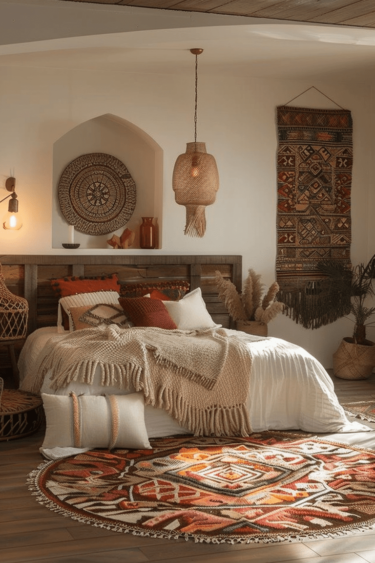 29 Boho Bedroom For Couples - Courtneys World