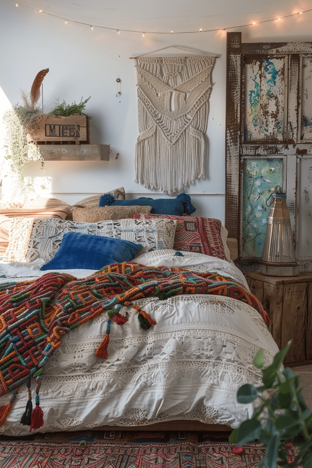 29 Boho Ideas For Small Bedrooms - Courtneys World
