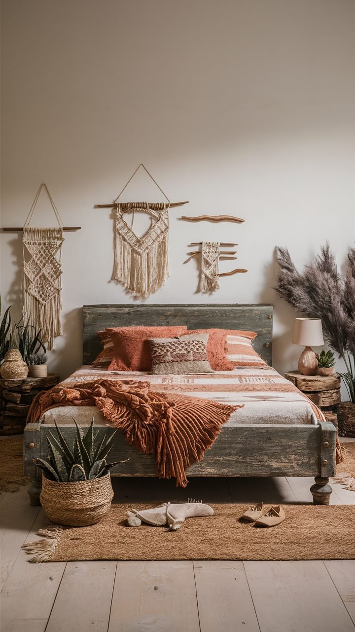 29 Boho Bedroom Bed Ideas - Courtneys World
