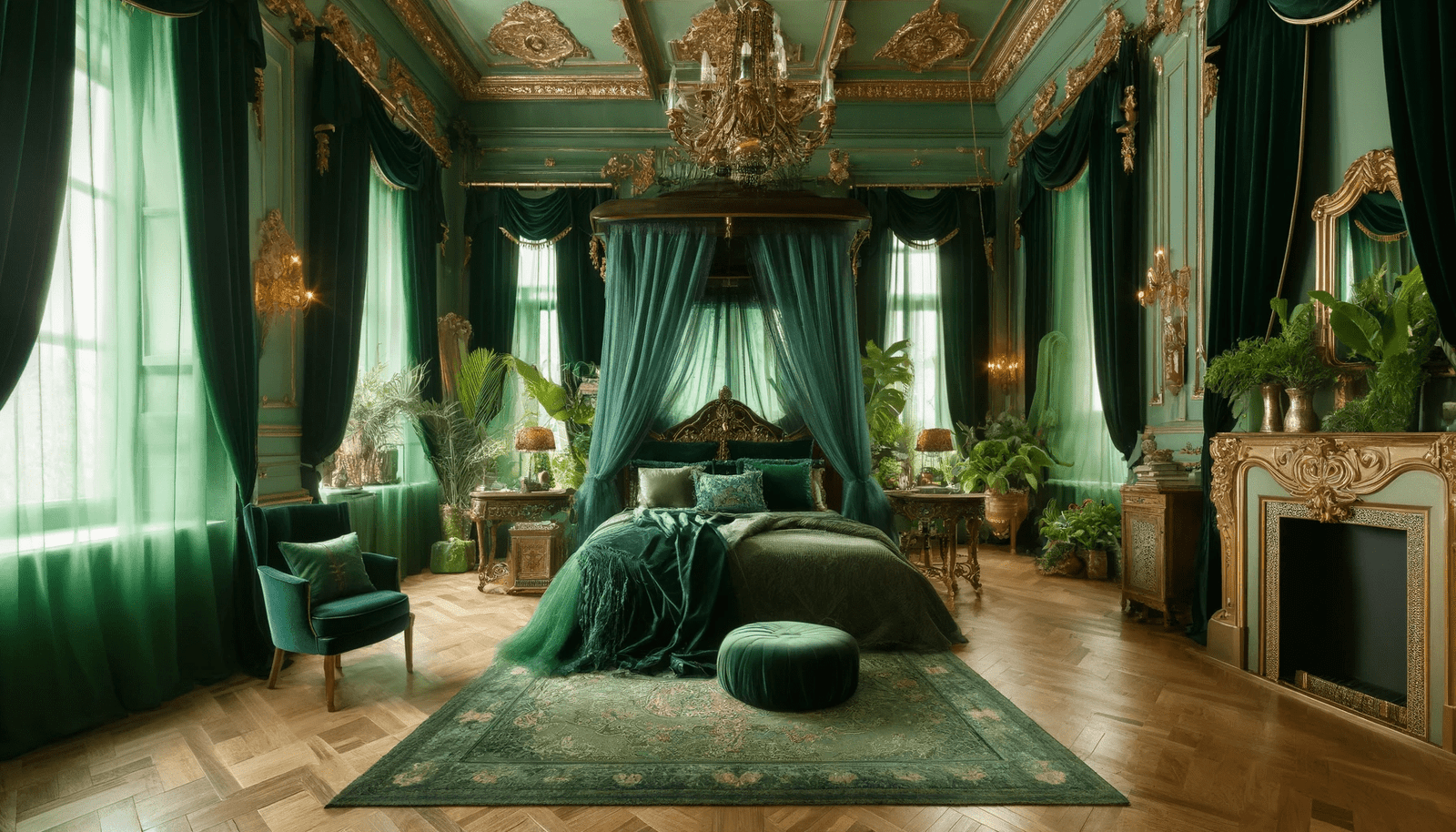 29 Emerald Green Boho Bedroom Ideas - Courtneys World