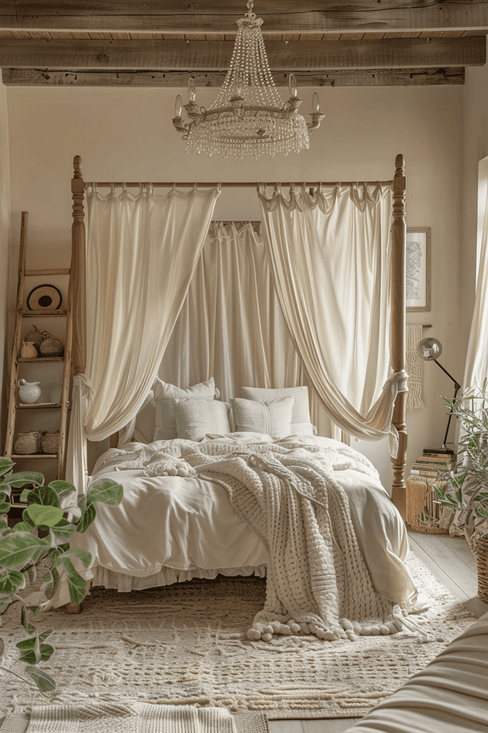 29 Boho Bedrooms With High Ceilings - Courtneys World