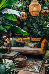29 Jungle Themed Boho Bedroom Ideas - Courtneys World