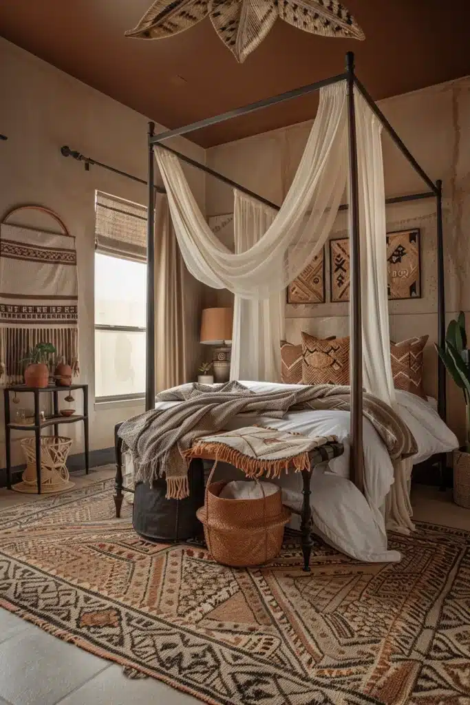 29 Boho Bedroom Earth Tones Ideas - Courtneys World