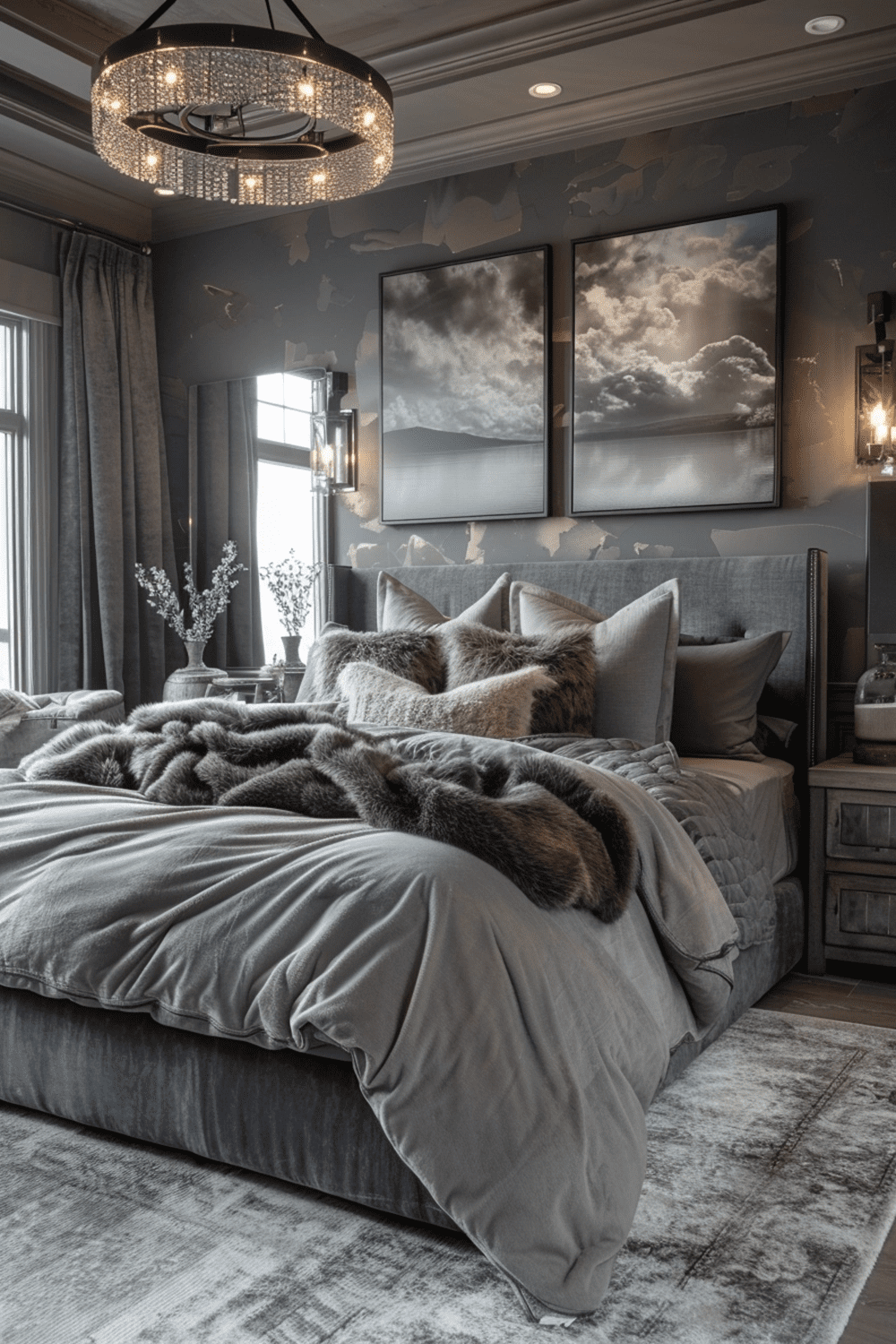 29 Grey Boho Bedroom Ideas - Courtneys World