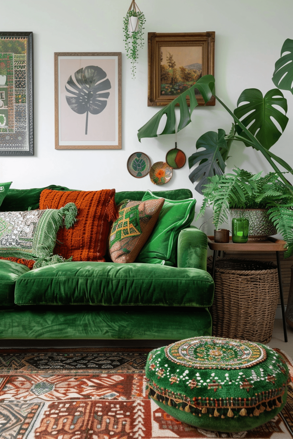 29 Green Boho Bedroom Ideas - Courtneys World