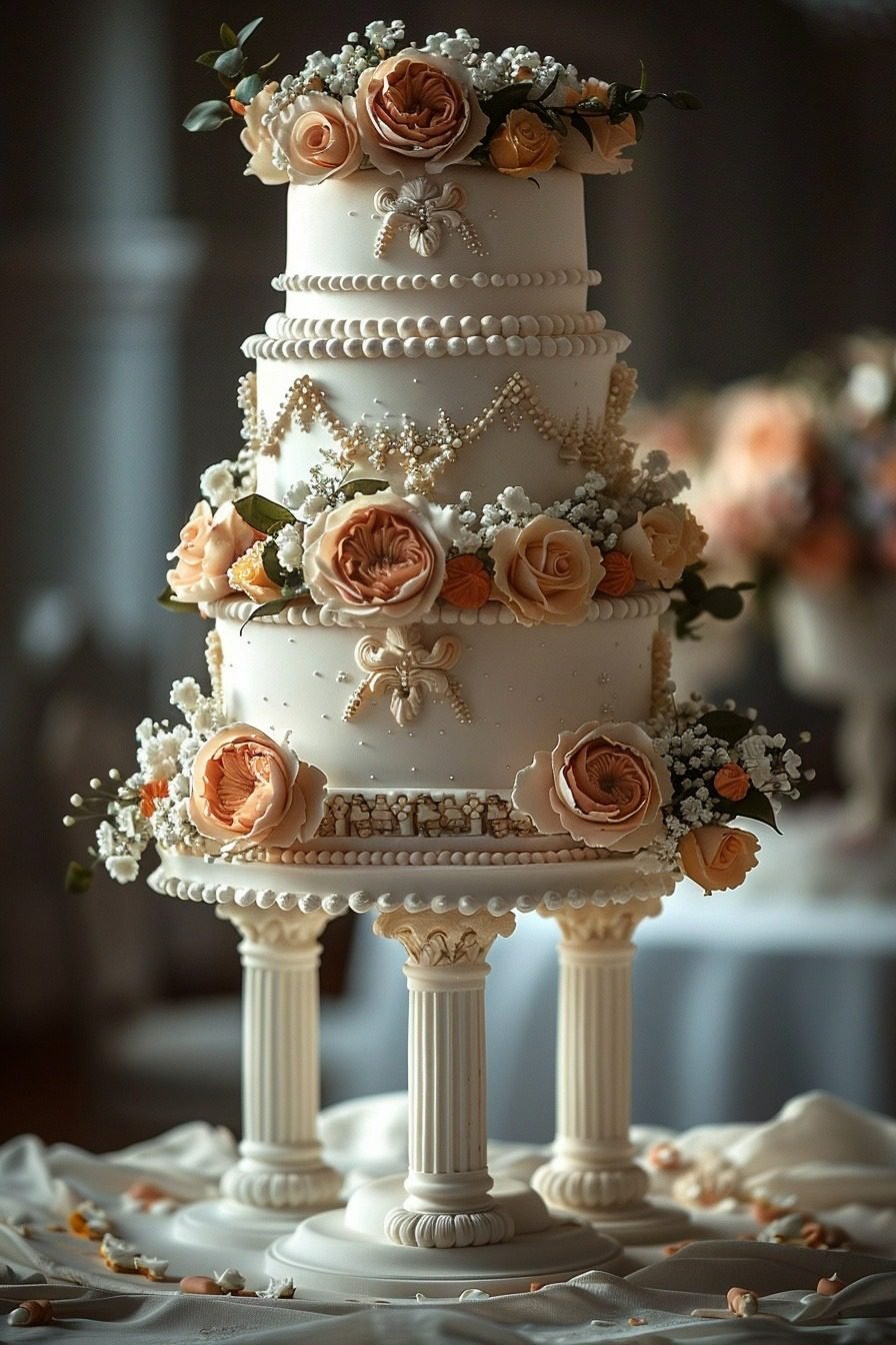 29 Traditional Wedding Cakes Ideas - Courtneys World