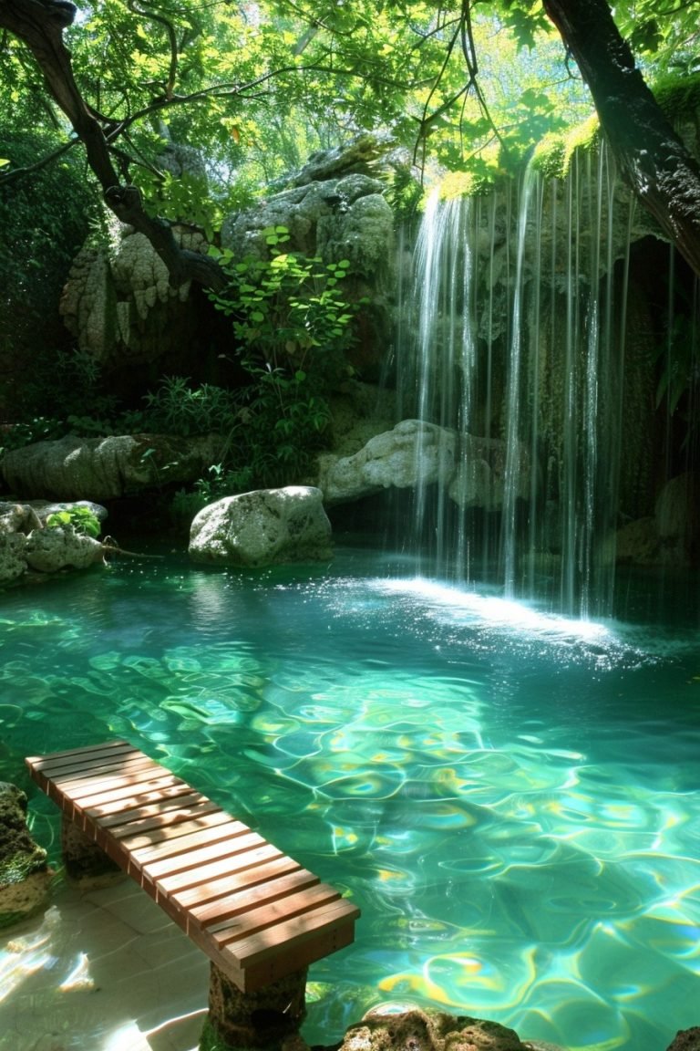 29 Natural Rock Pool Designs - Courtneys World