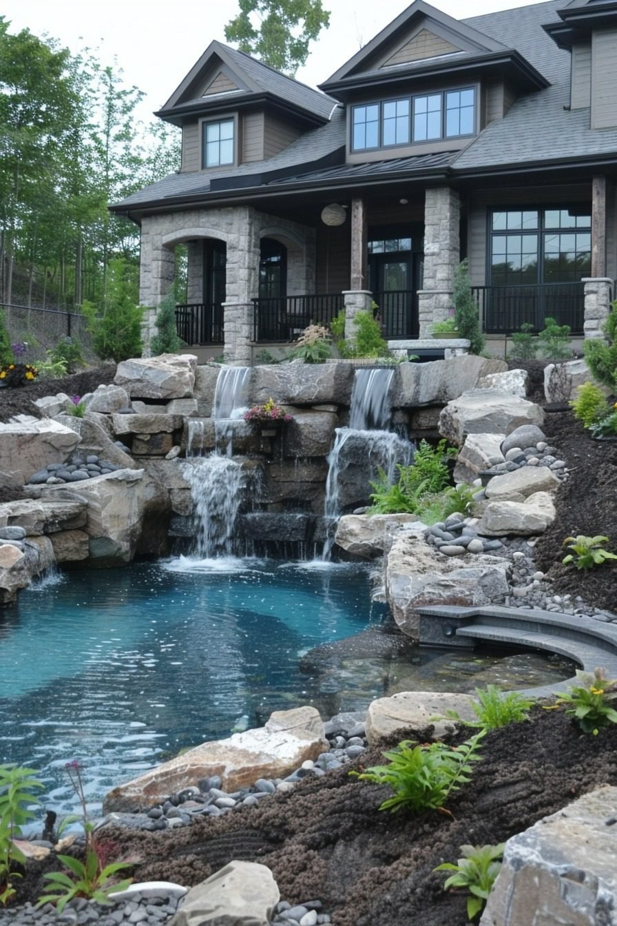 29 Natural Rock Pool Designs - Courtneys World