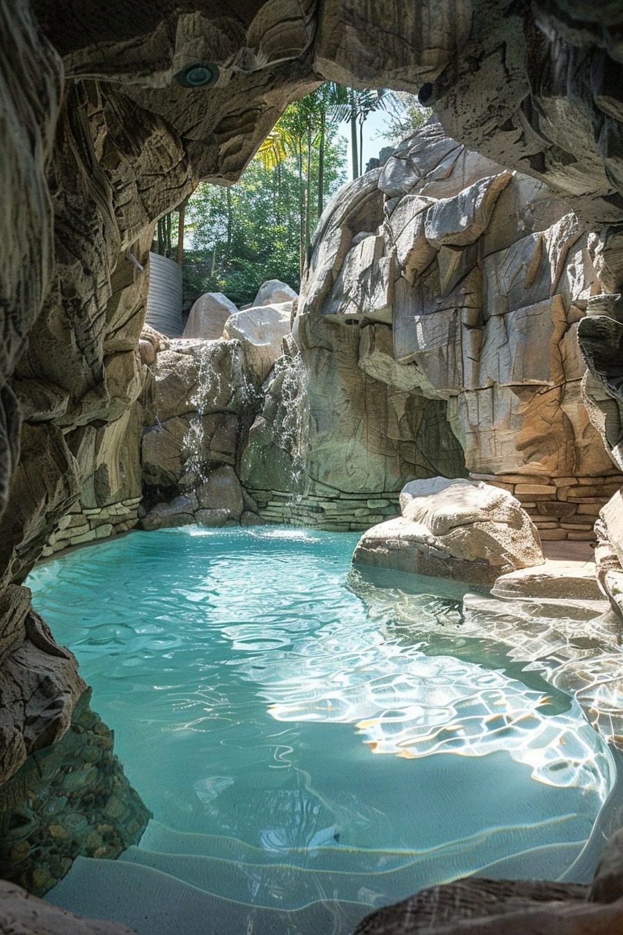 29 Natural Rock Pool Designs - Courtneys World
