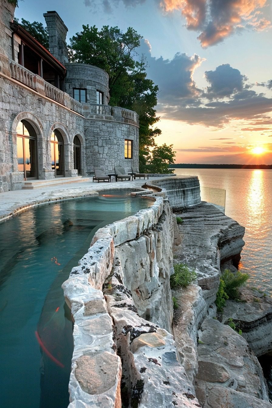 29 Natural Rock Pool Designs - Courtneys World