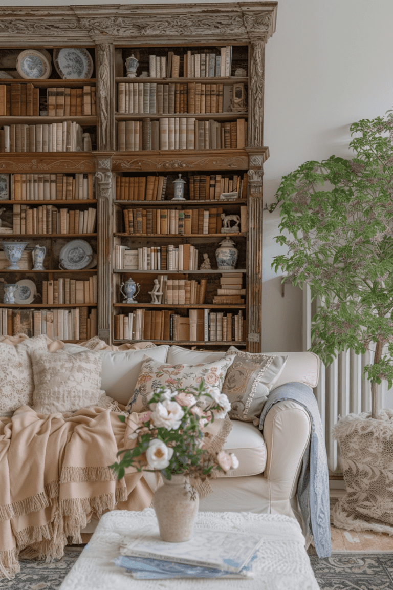 29 Cottagecore Living Room Ideas - Courtneys World