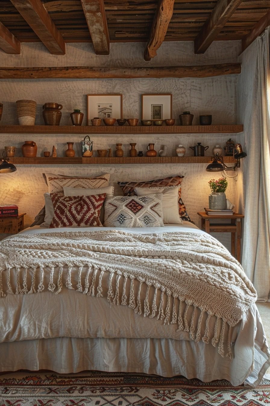 29 Rustic Boho Style Bedrooms: Cozy And Chic Inspirations - Courtneys World