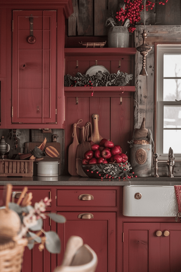 19 Farmhouse Kitchen Paint Colors For Inspiration - Courtneys World