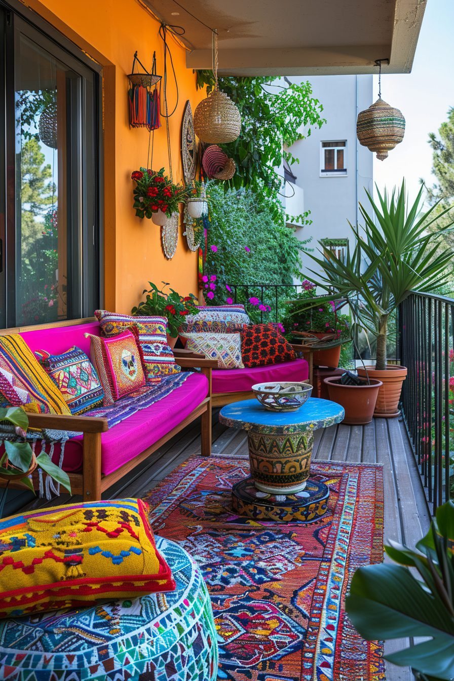29 Boho Balcony Vibes - Courtneys World