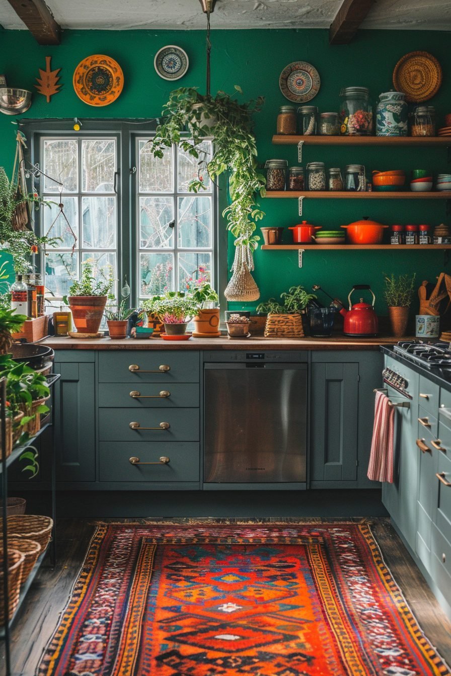 29 Boho Kitchen Ideas For Inspiration - Courtneys World