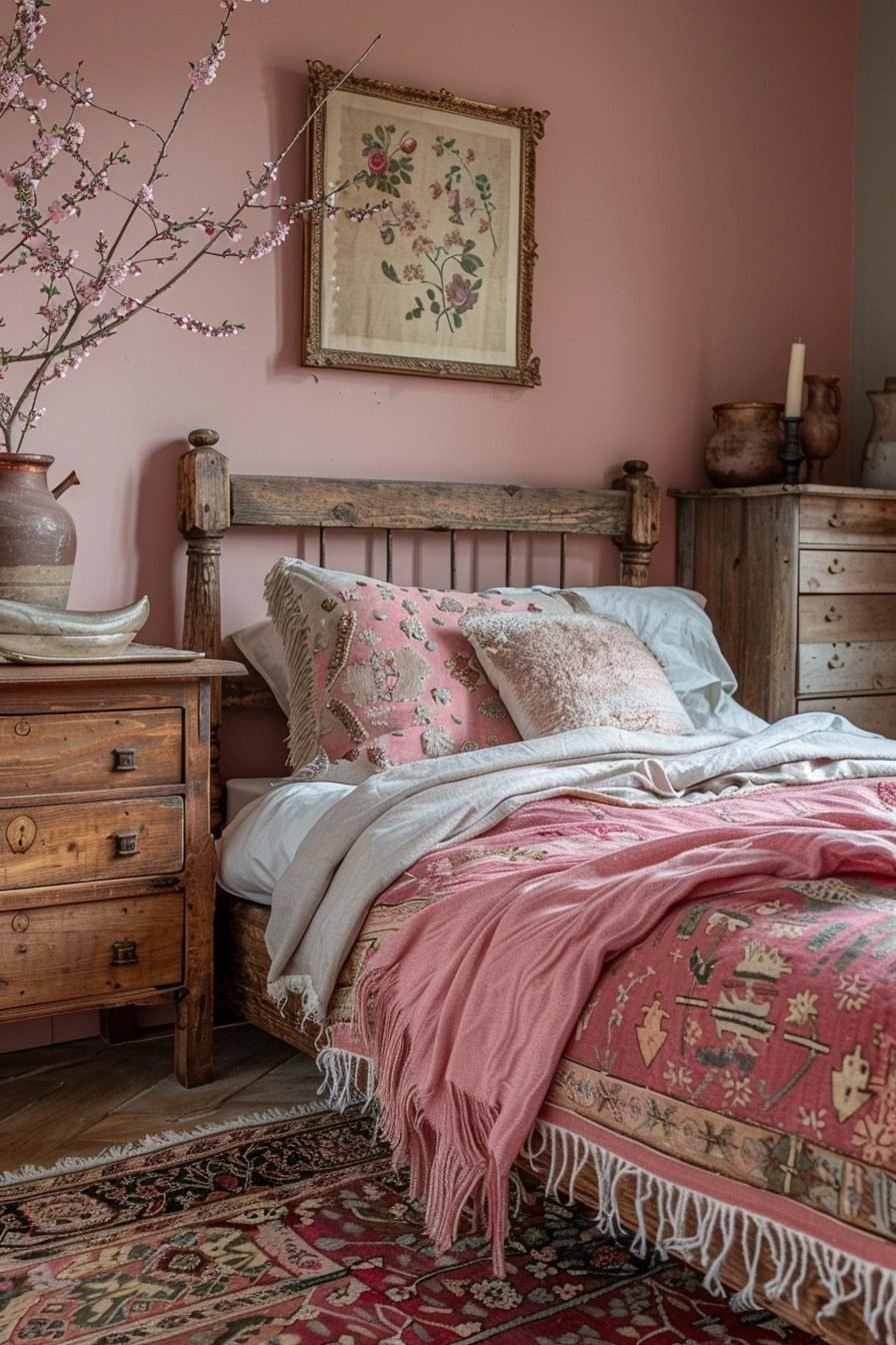 29 Dreamy Pink Bedroom Ideas For A Chic And Cozy Space - Courtneys World