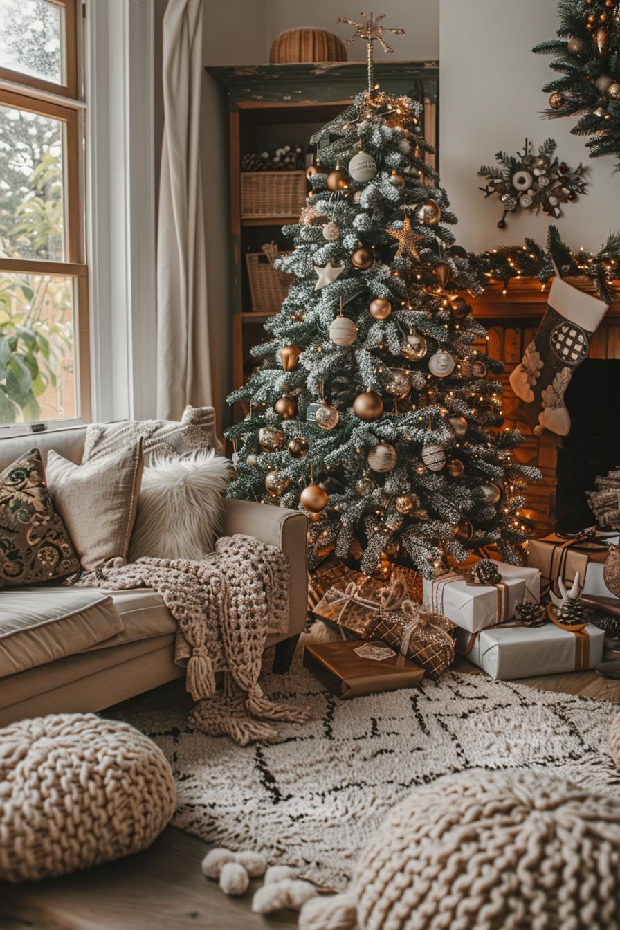 29 Enchanting Boho Christmas Decor Ideas For A Festive Holiday ...