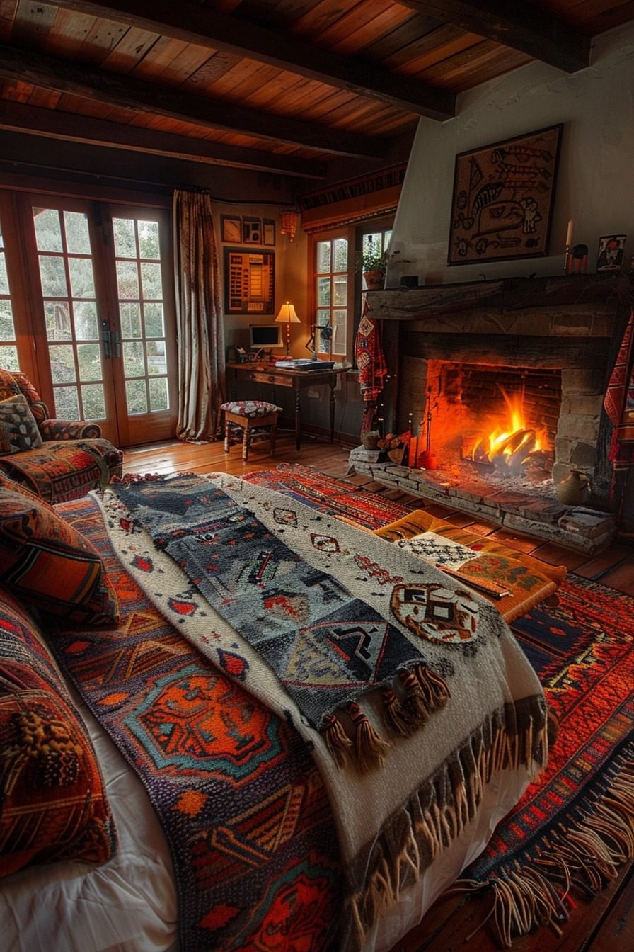 29 Rustic Boho Style Bedrooms: Cozy And Chic Inspirations - Courtneys World