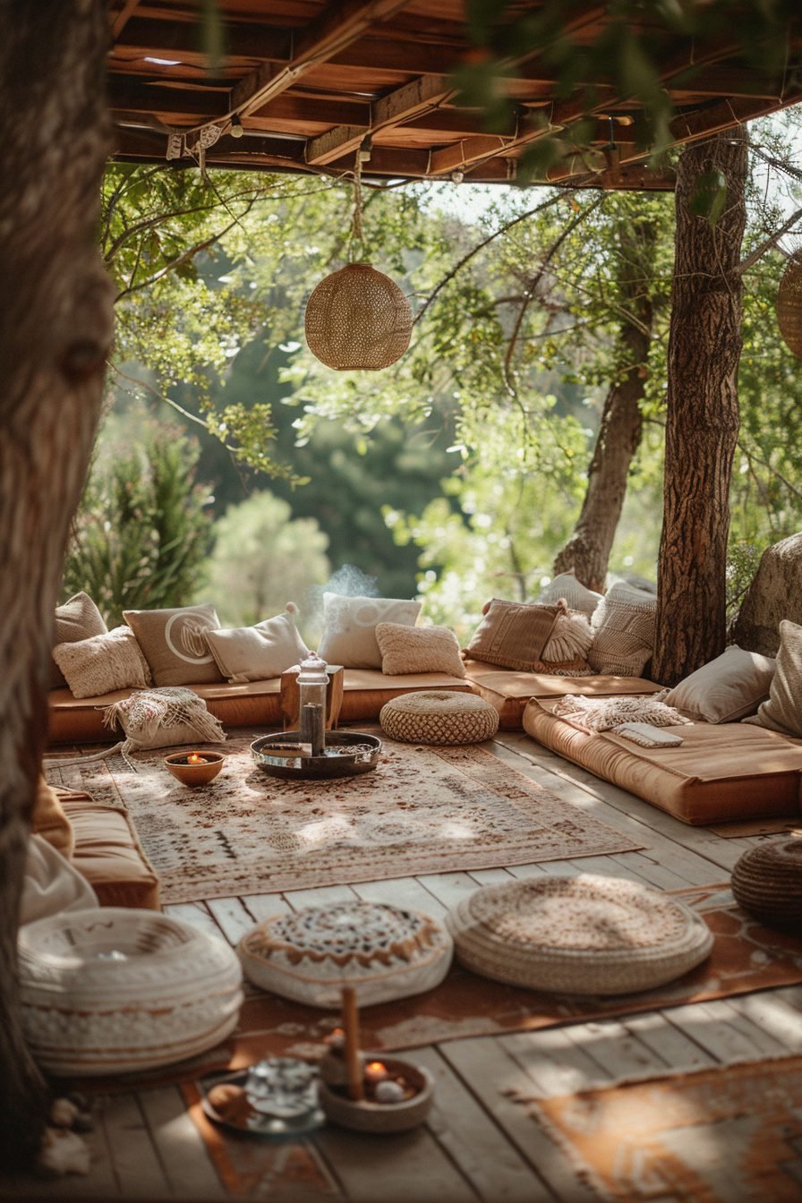 29 Boho Tranquil Spaces For Peaceful Living - Courtneys World