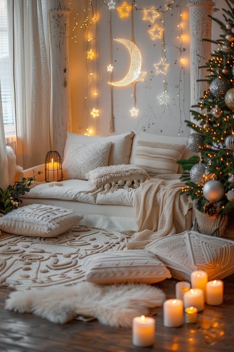 29 Enchanting Boho Christmas Decor Ideas For A Festive Holiday ...