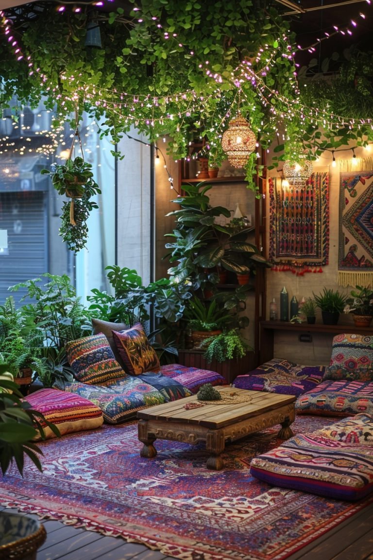 29 Colorful Boho Decor Ideas - Courtneys World