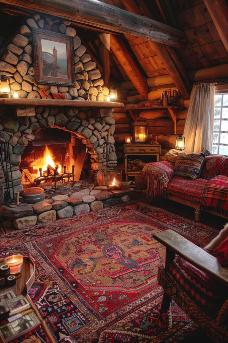 29 Small Cabin Interior Ideas For Cozy And Stylish Living - Courtneys World