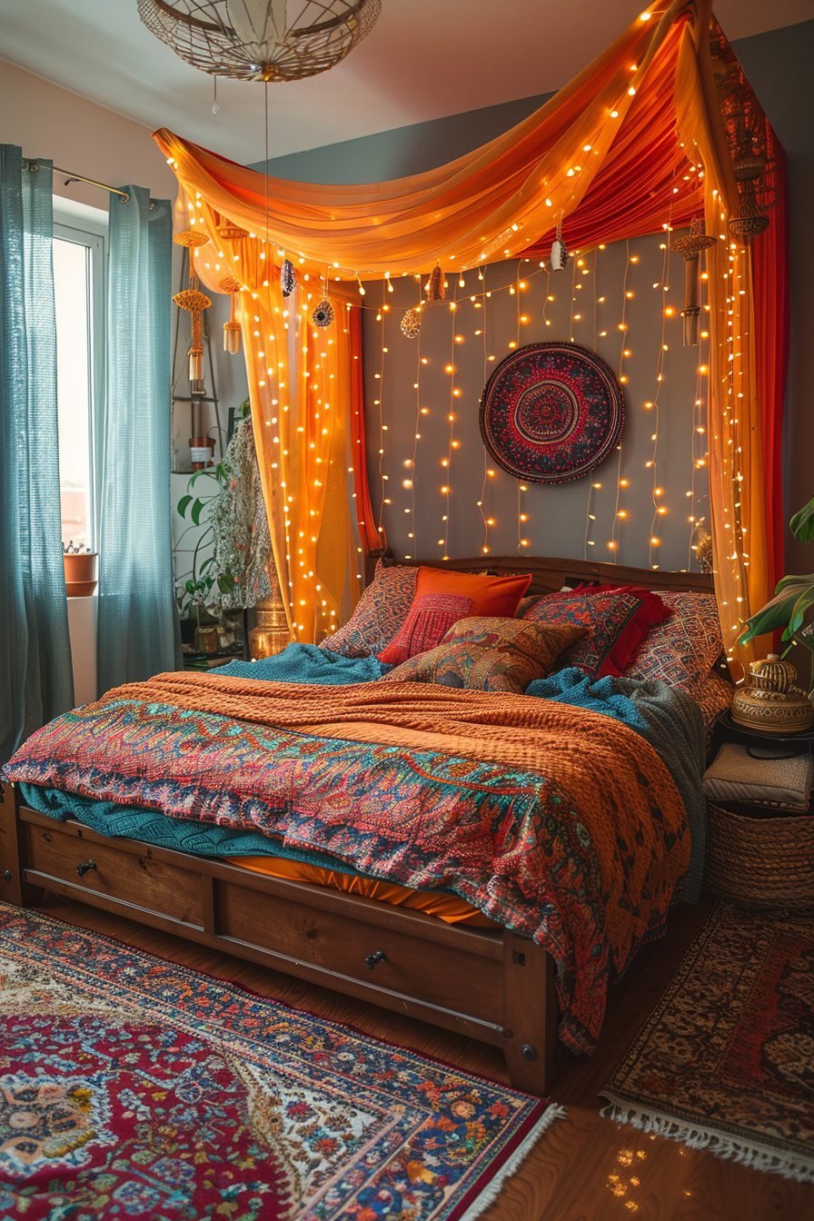 29 Colorful Boho Decor Ideas - Courtneys World