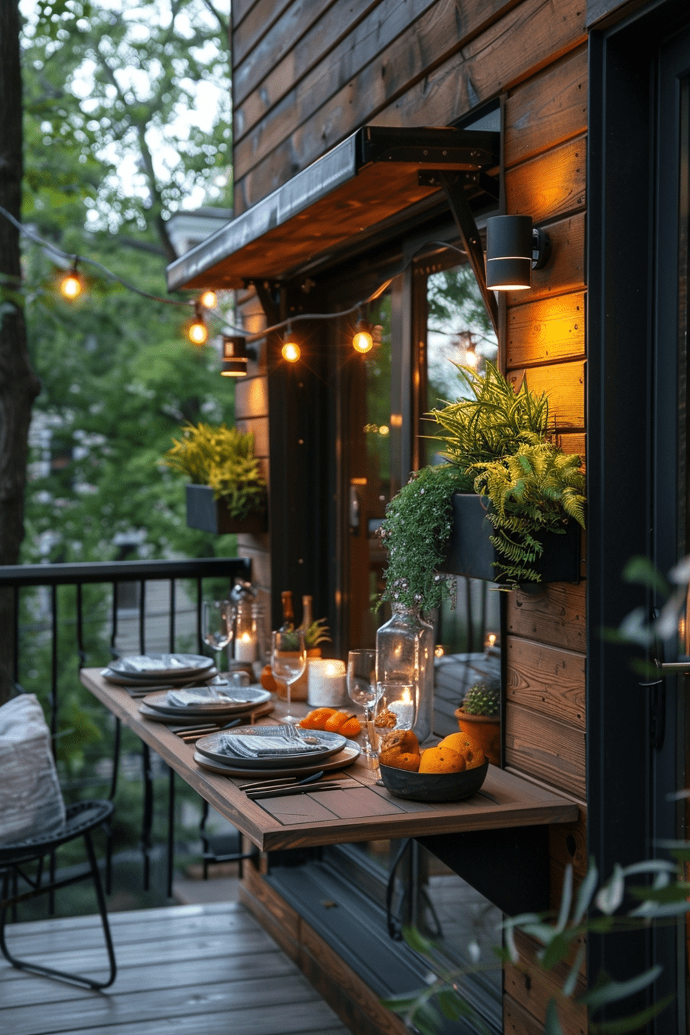 29 Small Deck Furniture Ideas - Courtneys World