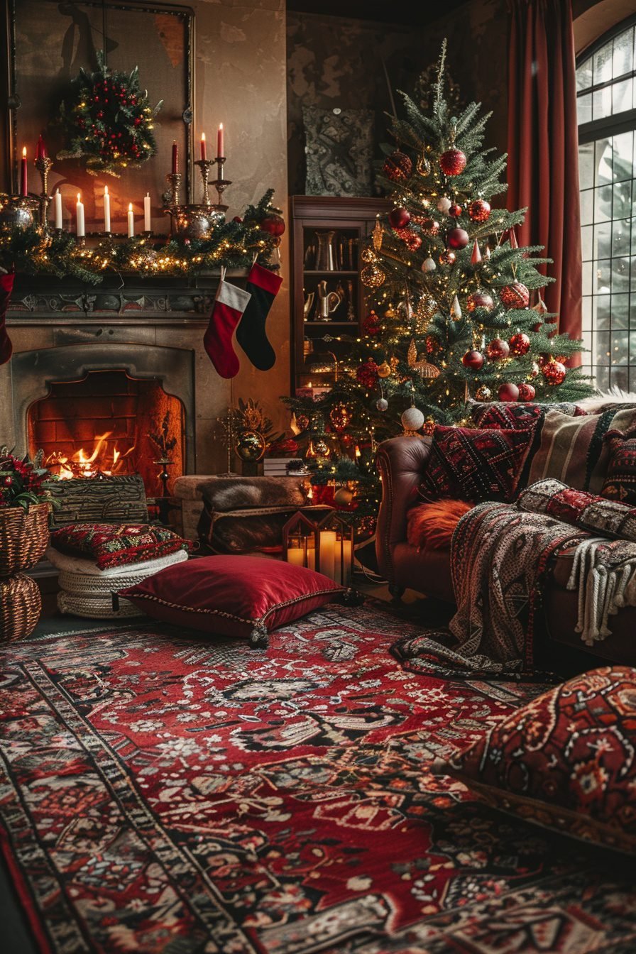 29 Enchanting Boho Christmas Decor Ideas For A Festive Holiday ...
