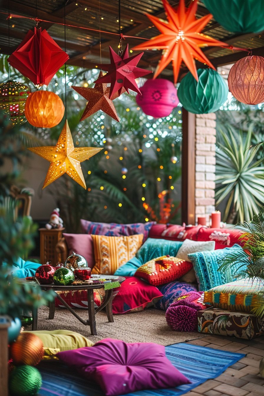 29 Enchanting Boho Christmas Decor Ideas For A Festive Holiday ...