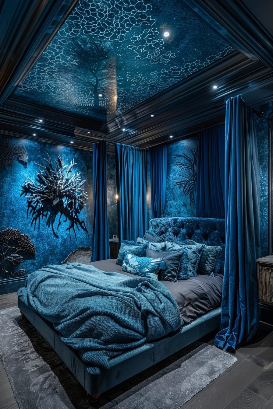 29 Dark Fantasy Bedroom Ideas For A Mysterious Sanctuary - Courtneys World