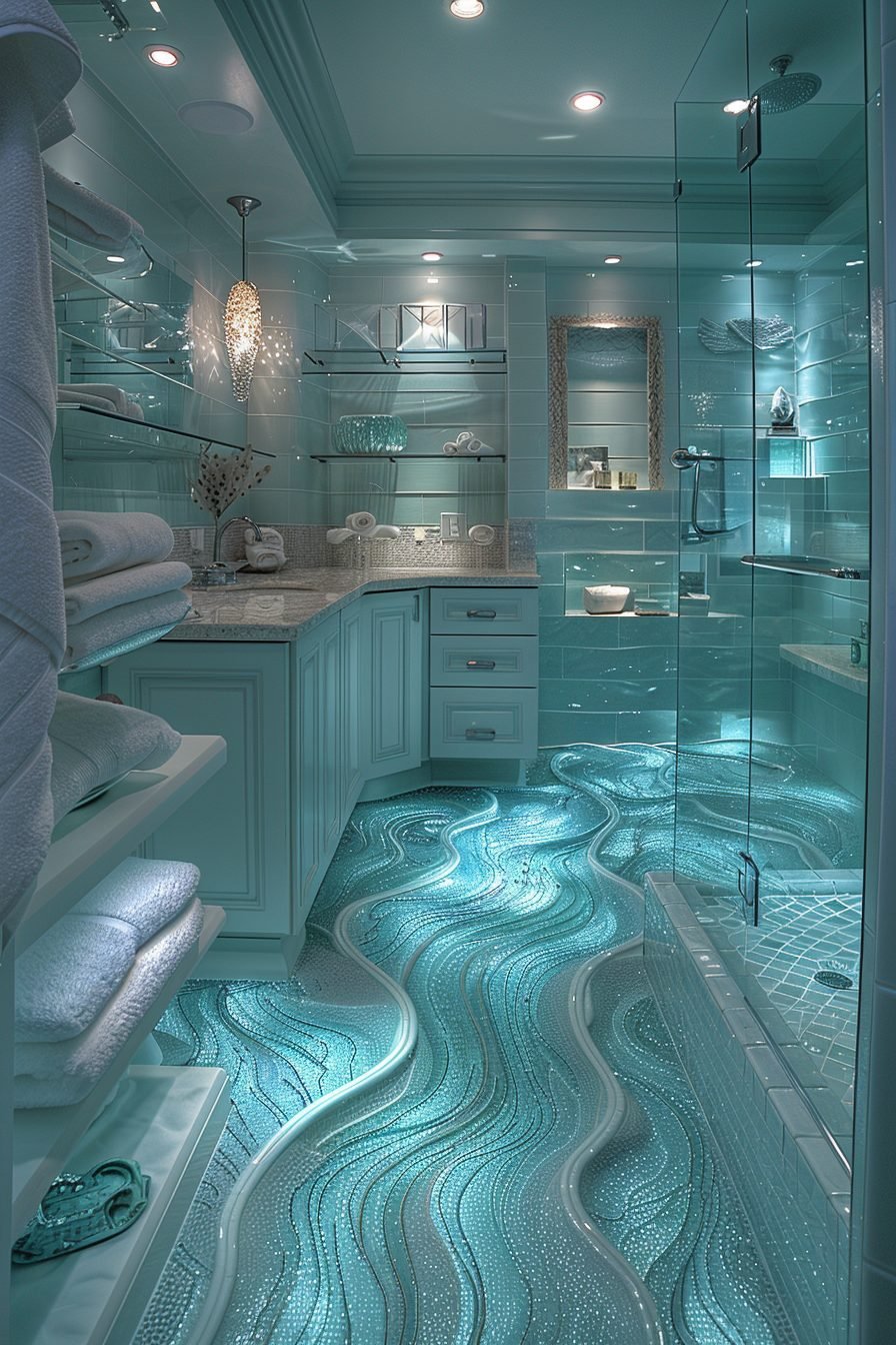 29 Mermaid Bathroom Ideas For A Magical Undersea Retreat - Courtneys World