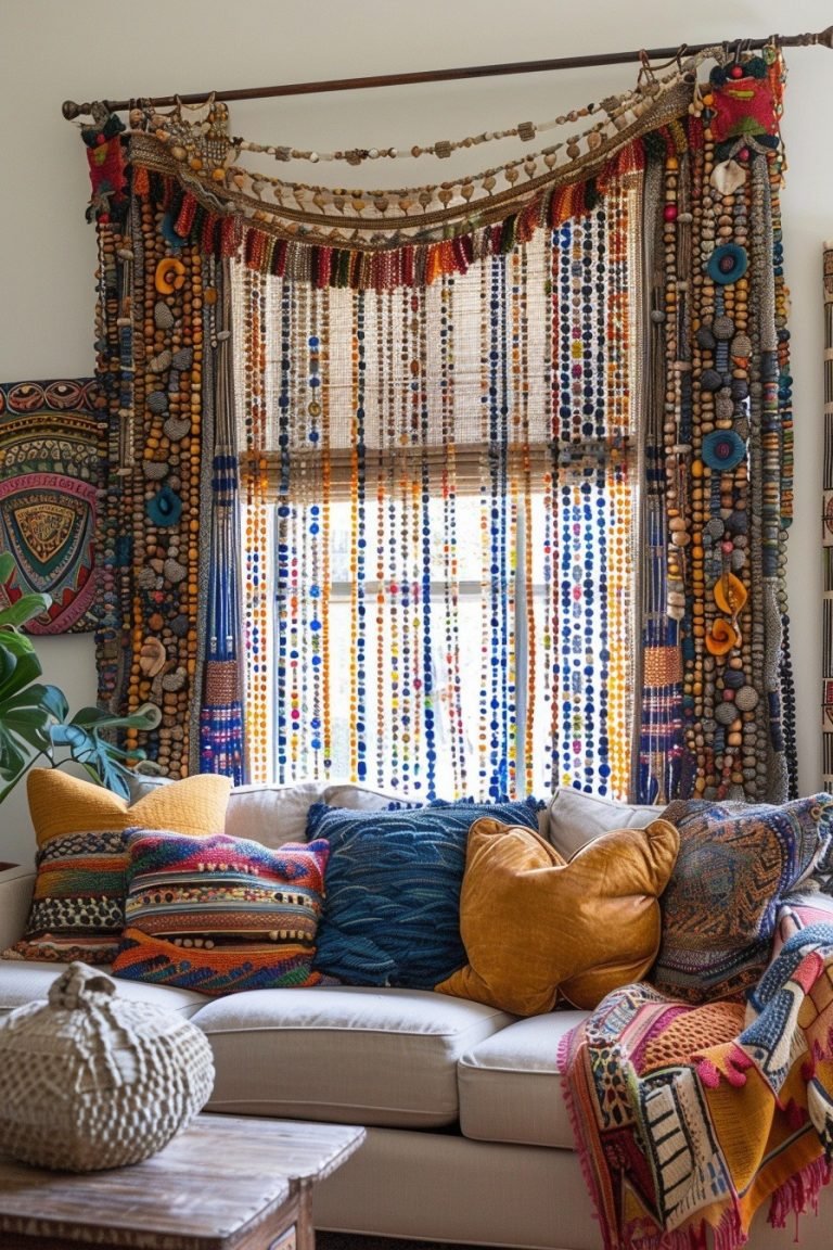 29 Boho Window Treatments For A Stylish Home - Courtneys World