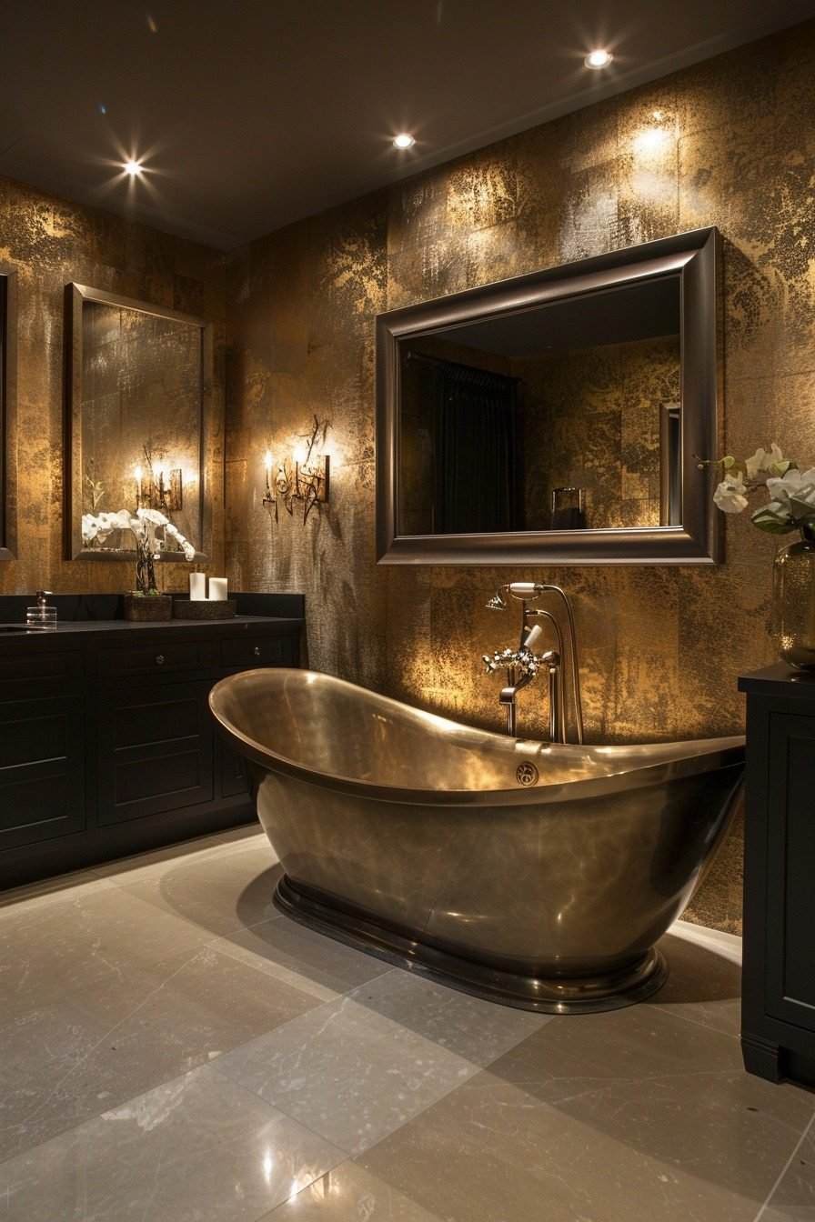 29 Luxurious Gold Bathroom Decor Ideas For A Glamorous Touch ...