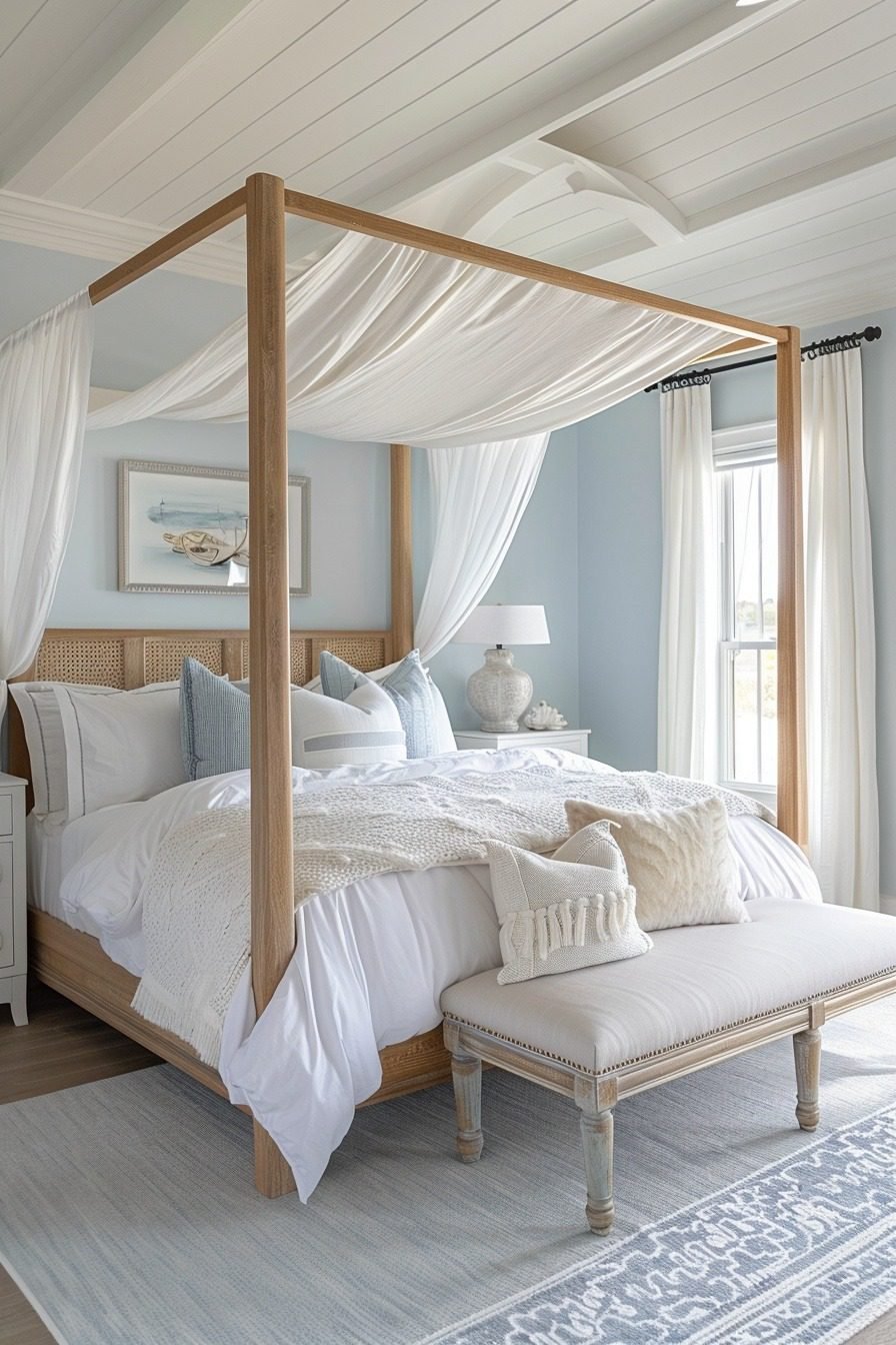 29 Canopy Bed Ideas For A Luxurious Bedroom Makeover - Courtneys World