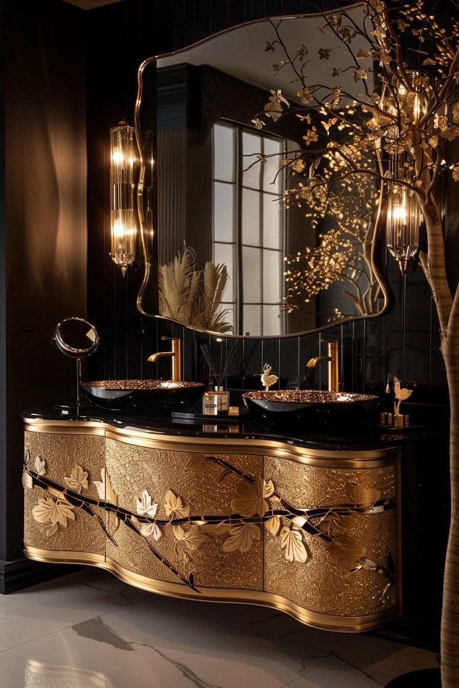 29 Luxurious Gold Bathroom Decor Ideas For A Glamorous Touch ...